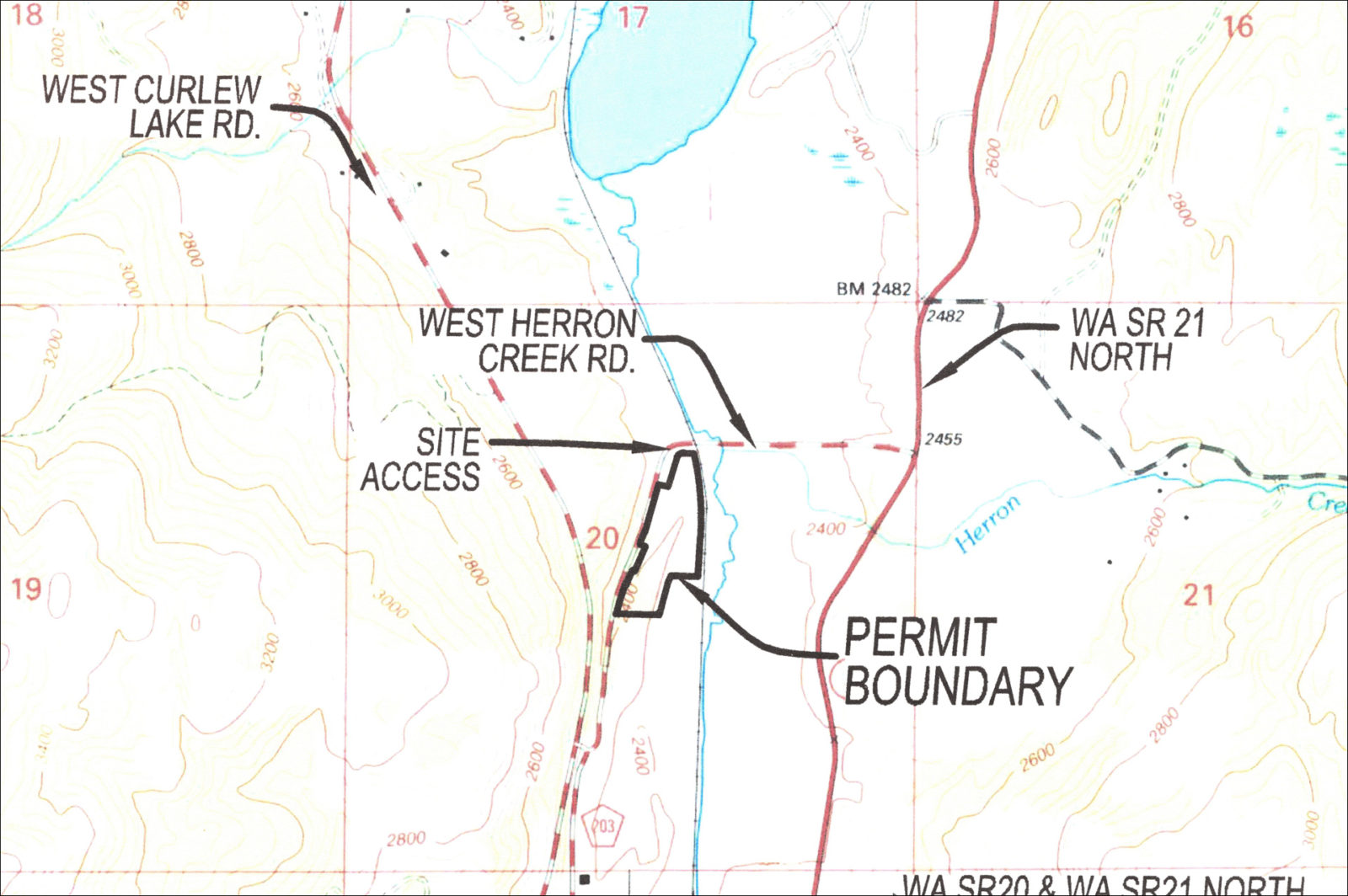 West Herron Creek Pit – Serving Ferry County and Northeast Washington State